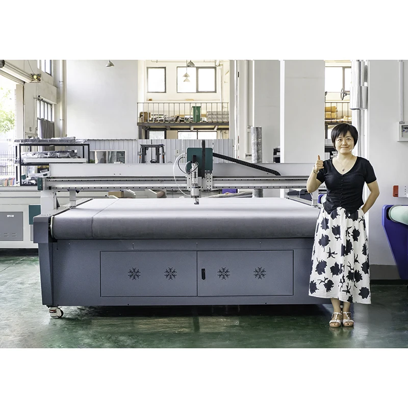 TC Die Cutter Flatbed Cutting Plotter Fabric Cutting Machine Cnc Fabric ...