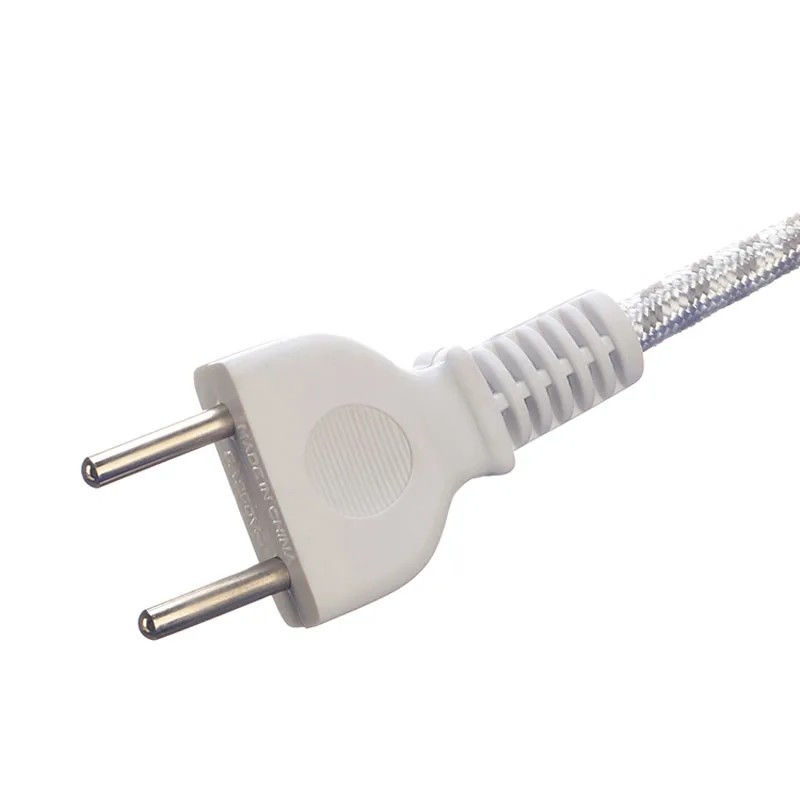 Hot Selling 2 Pin 220v 16a Braided Wire Power Cord Cable Led Lamp E27 ...