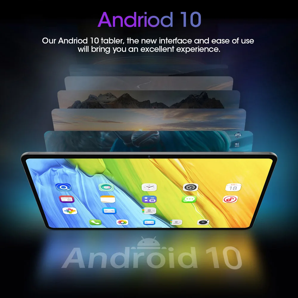 Hot Selling Item Tablet Computer 12+512gb 5g Sim Octa-core Android10 ...