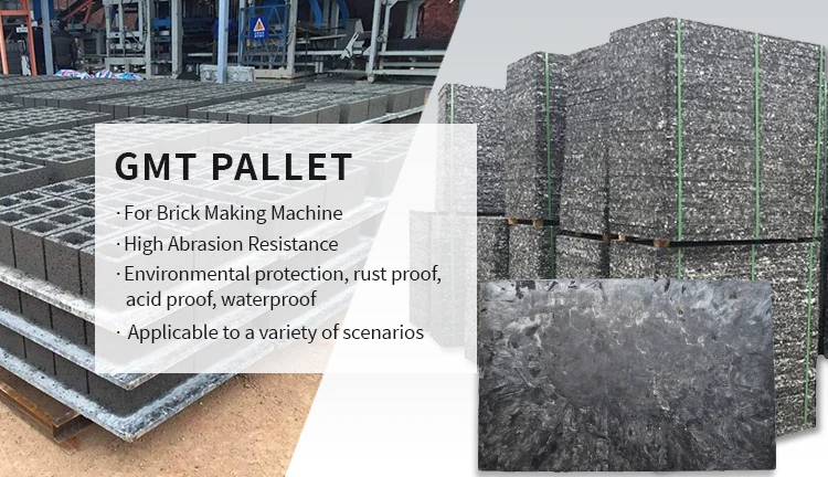 LONTA Glass Fiber Pallets GMT Pallets for Concrete Cement Block Brick ...