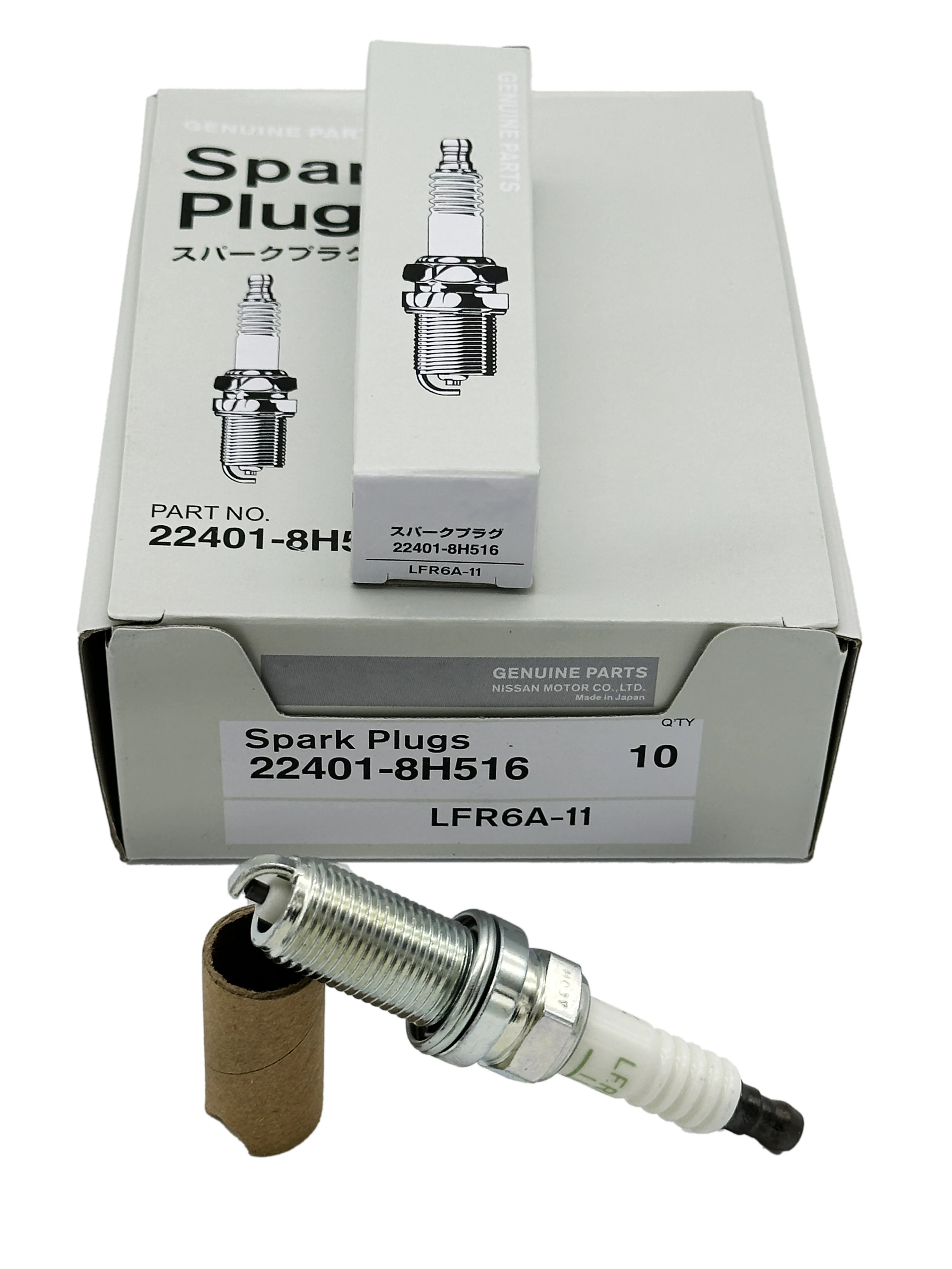 New Iridium Spark Plug 22401-8H516 LFR6A-11 Engine Parts for Gasoline ...