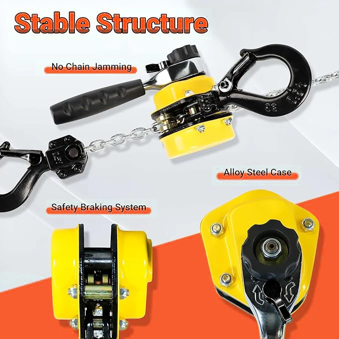 Dele Dc-0.5t Chain Hoist With Overload Device - Oem Available