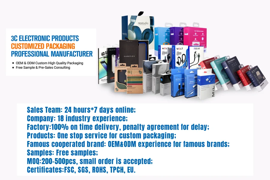 Universal OEM Custom Mobile Phone Cardboard Package With Window Phone ...