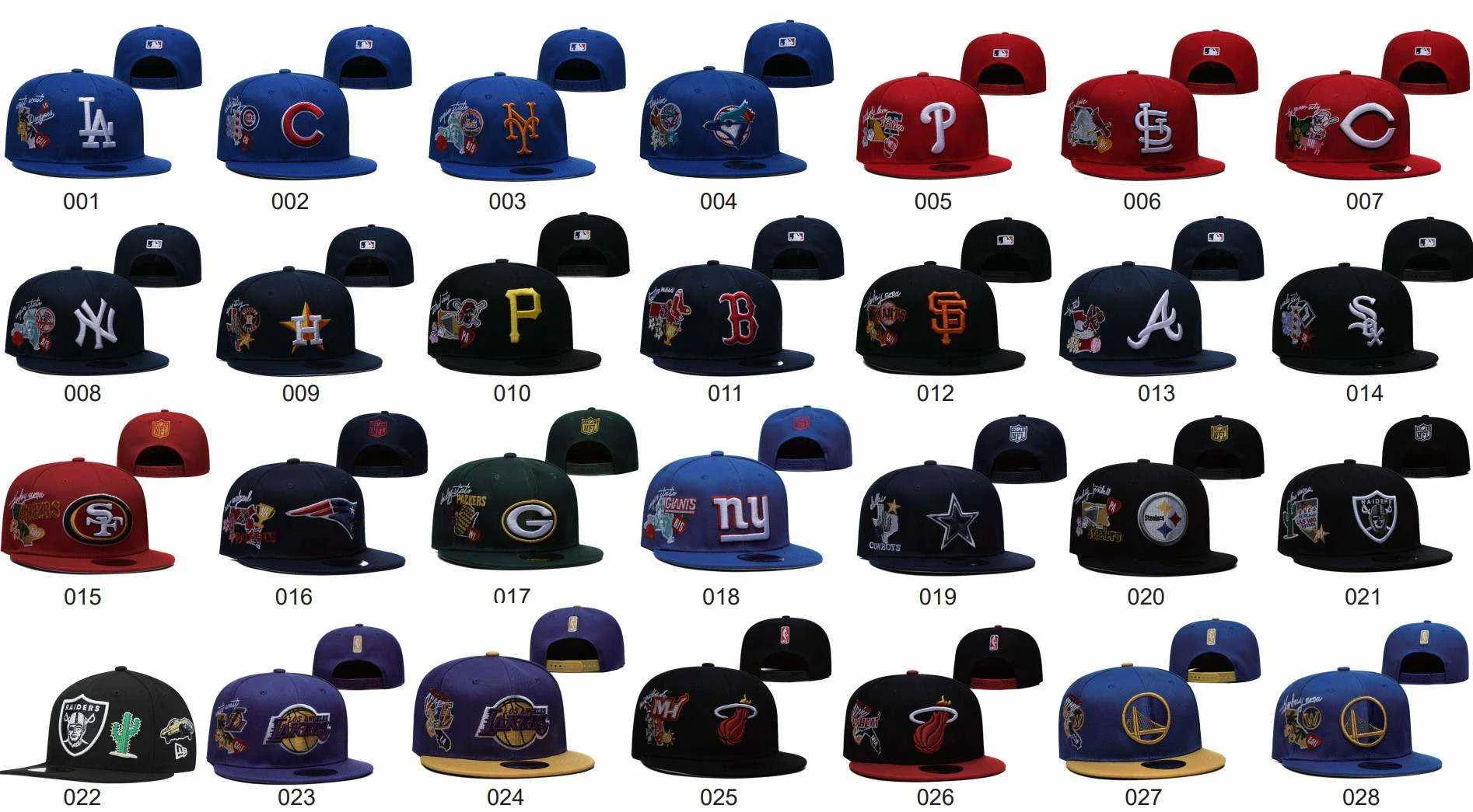 Wholesale In Bulk New Popular Usa Team Gorras Originales 3d Embroidery ...