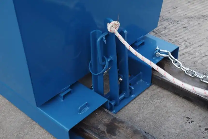 Forklift Dumpster Tipping Skip Self Dumping Hopper Tipping Bins for ...