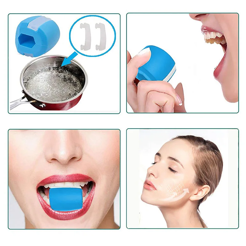 2023 New Products Jaw Muscle Exerciser Silicone Jaw Face And Neck ...