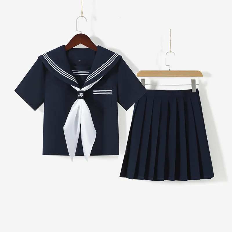 2025 Japanese High School Girl Uniforms Sets Child Clothes JK Sailor ...