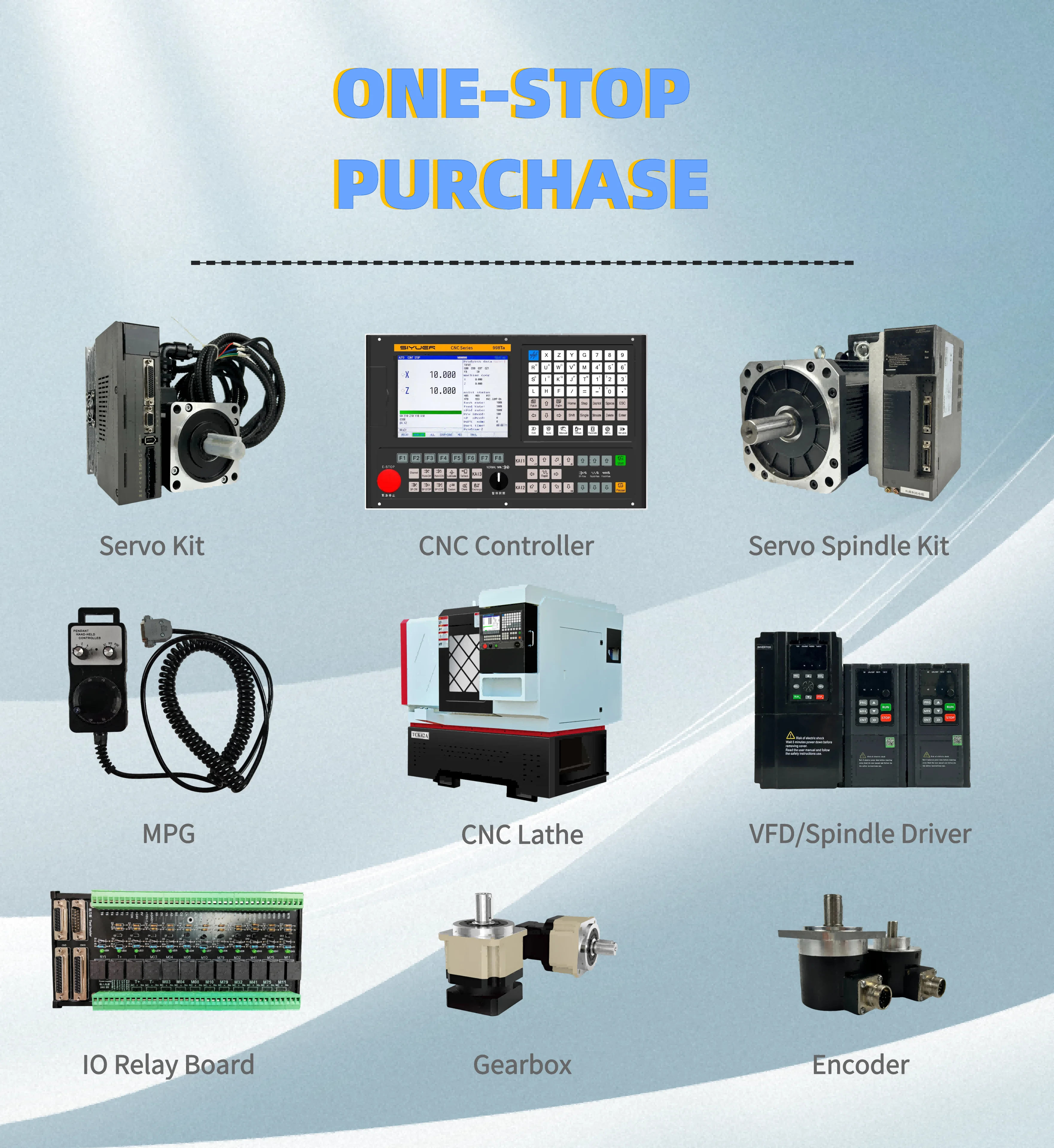 Siyuer 998ta 2 Axis CNC Controller - High Efficiency & Safety