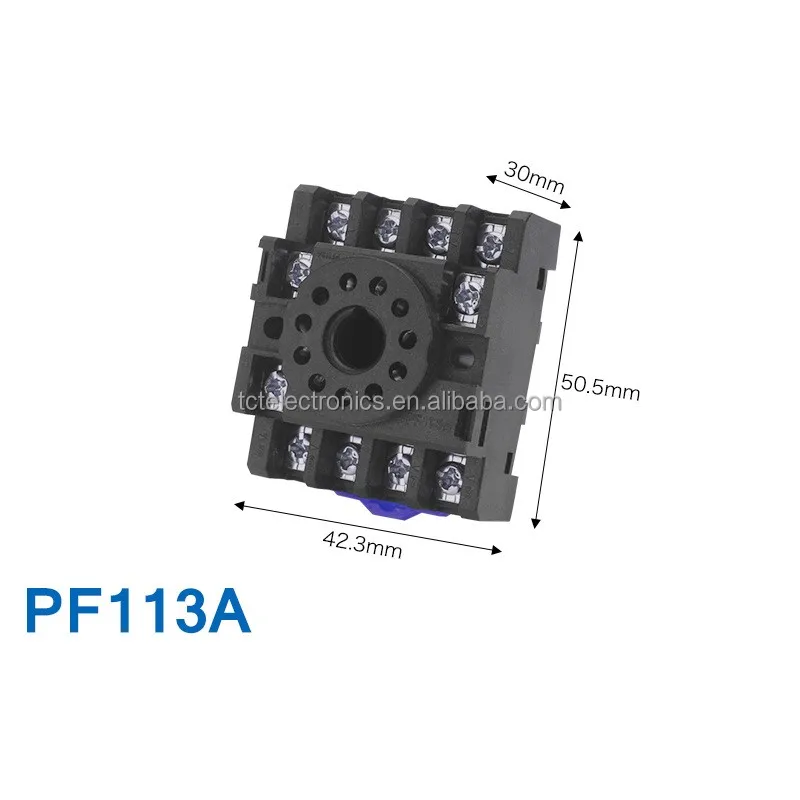 PYF14A Relay Socket - Reliable 14 Pin Relay Base