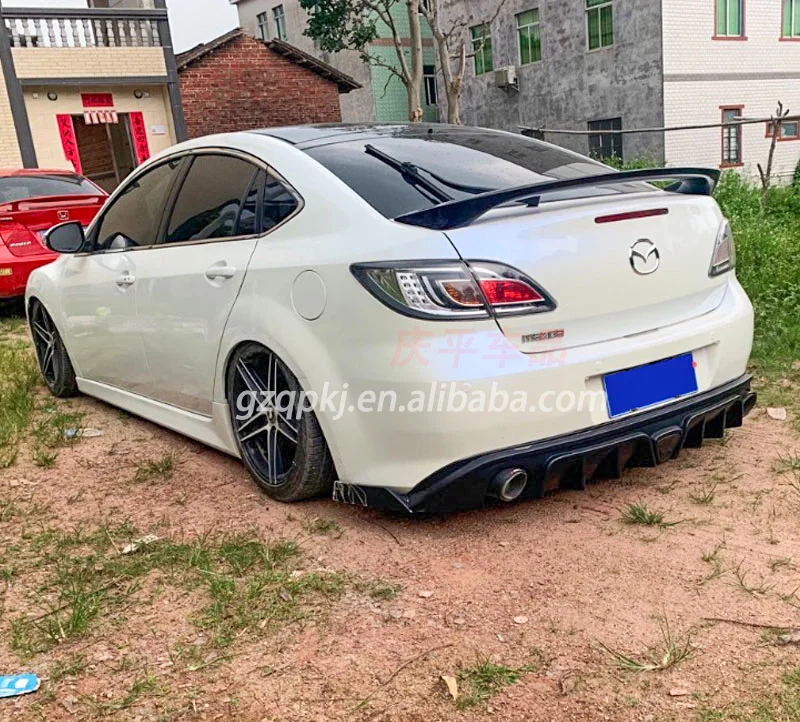 Mazda 6 GR Version Rear Bumper Lip - 2009-2015 Body Kit