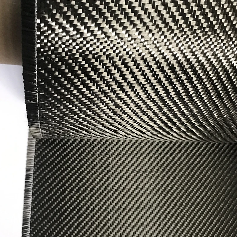 3k 200g 240g 1500 Black Twill Plain Weave Carbon Fiber Fabric