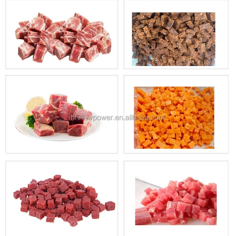 500KG Commercial Mutton Beef Block Dicing Cutter Frozen Poultry Meat ...