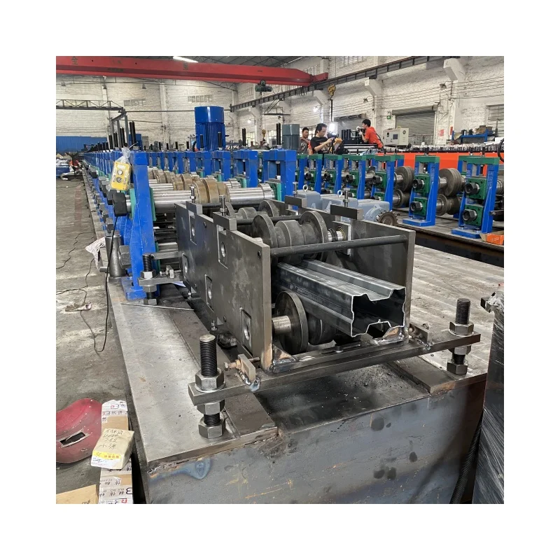 Mezzanine Floor Pallet Racking Sigma Beam Upright Roll Forming Machine ...