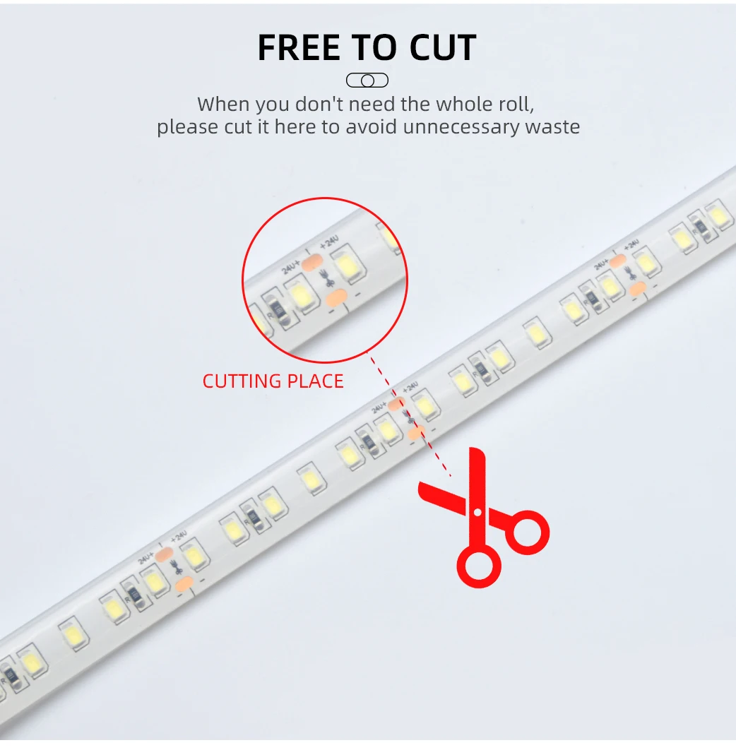 Custom Flexible Led Strip 12v 24v Silicone Waterproof Panel Light ...