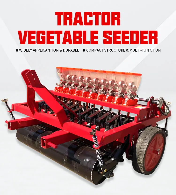 Tractor Mounted 3 Point Linkage 8 10 12 Row Planter Vegetable Grass ...