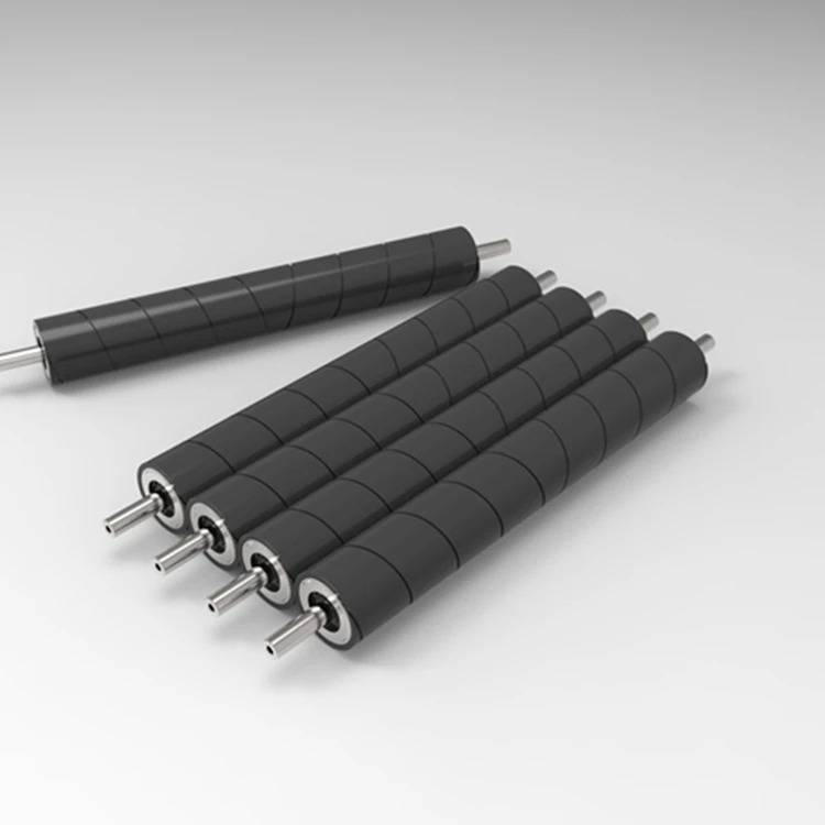 Manufacturer Factory Black Polyurethane Rubber Paint Coating Roller ...