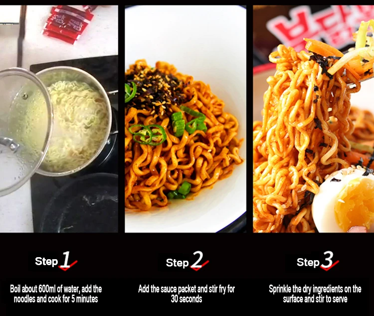 High Quality All Korean Food Wholesale - Instant Noodles