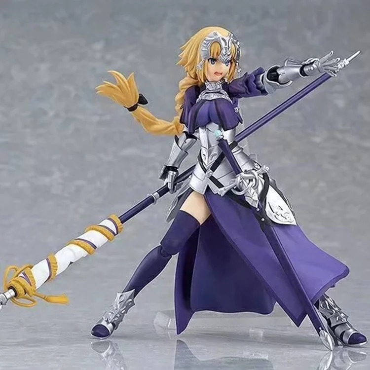 Japanese Anime Fate Grand Order Joan of Arc Ruler Movable PVC Action ...