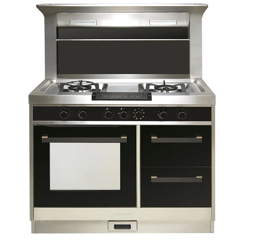 Free Standing Integrated Cooker Free Standing Gas Stove Electric Built ...