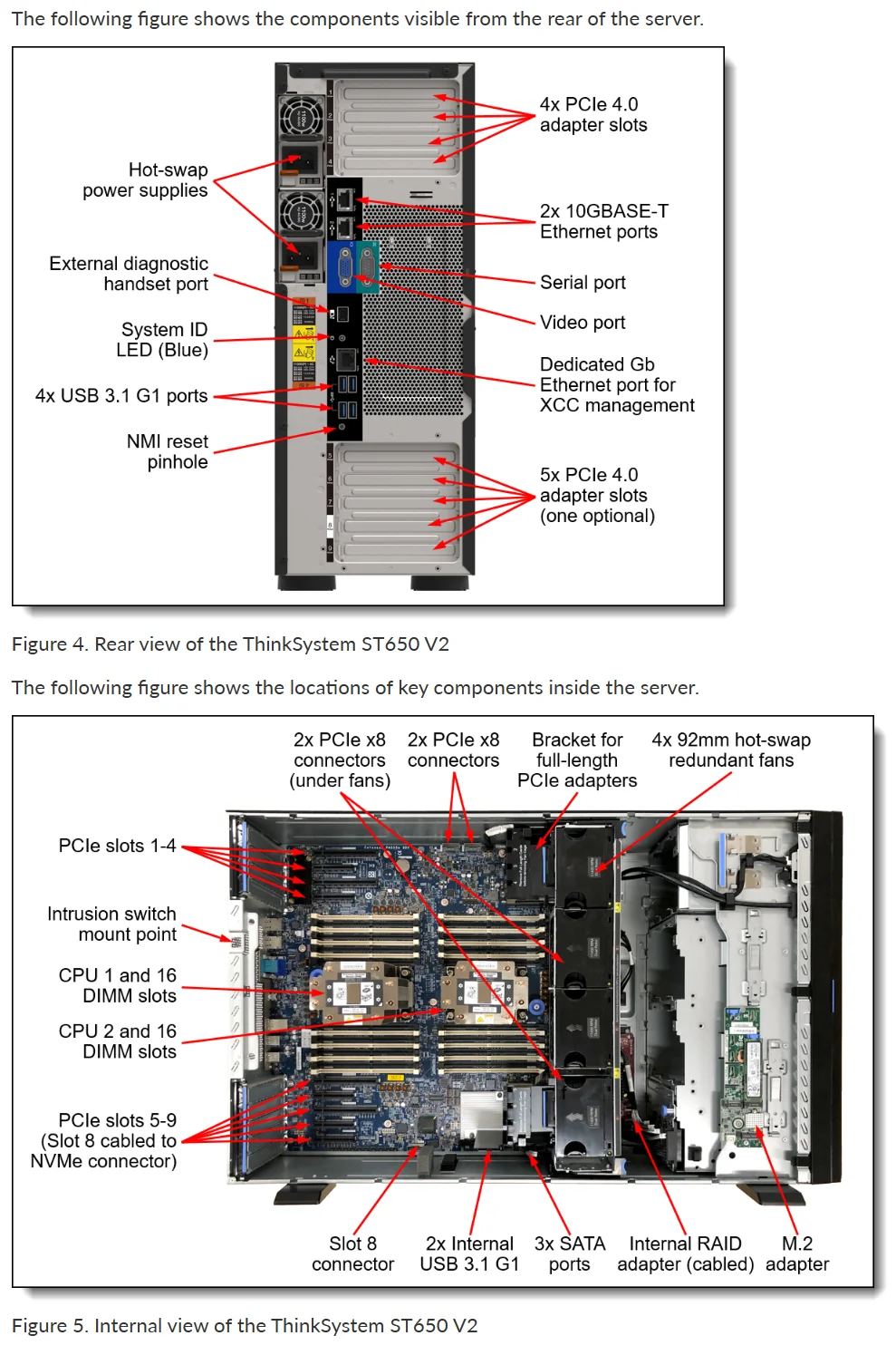 Lenovo Thinksystem St650 V2 Server 4u Tower Server 7z74 - Buy Lenovo ...