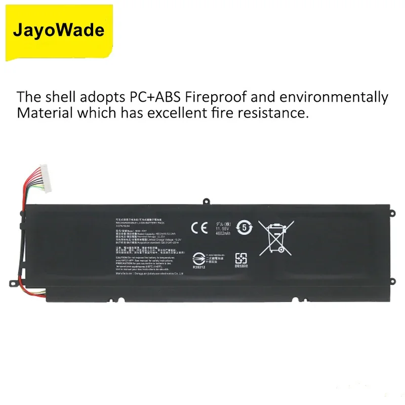 4602mAh RC30-0281 Laptop Battery for Razer Blade Stealth 2018 2019 ...