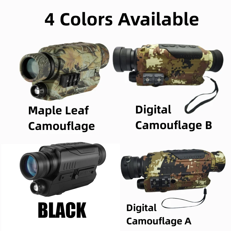 Wildlife Night Vision Scope Optic Infrared Monocular Night Vision Scope ...