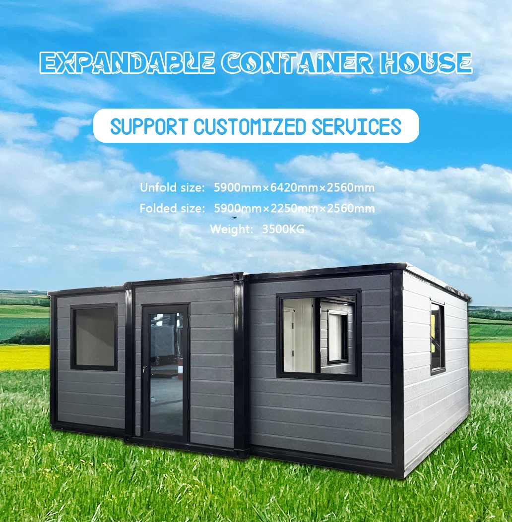 Customizable Portable Homes - 20ft & 40ft Expandable Containers