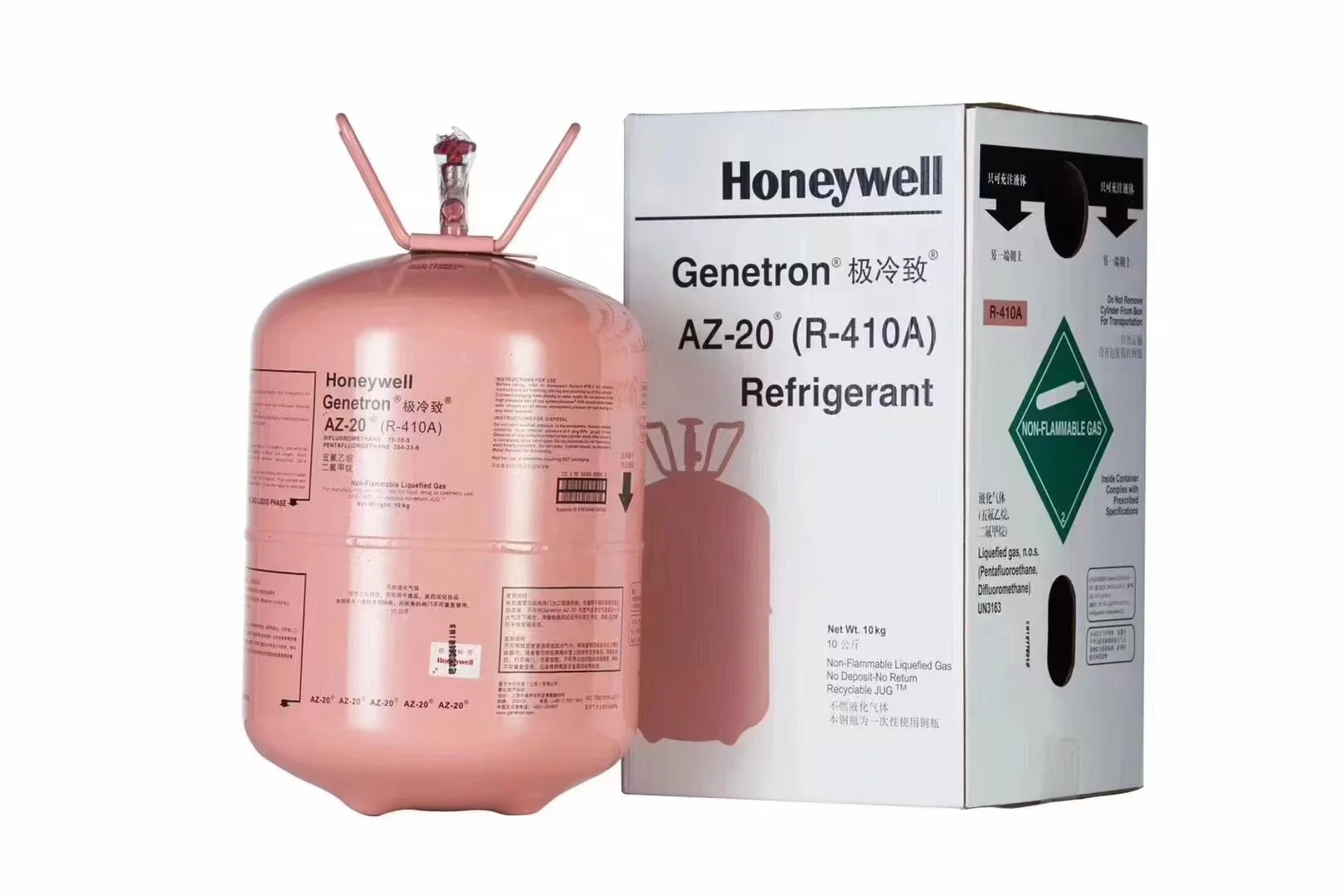 R134a Refrigerant Gas 13.6kg R407c R404a R507a R32a R410a Refrigerant ...