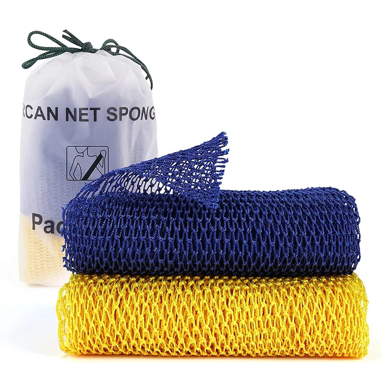 Hot Selling Fishing Net Bath Sponges African Bath Net Sponge Ghana ...