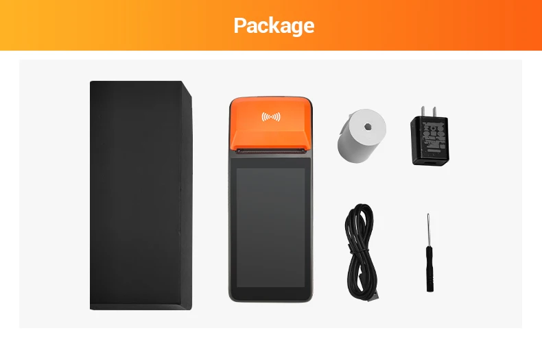 Good Quality H5 Android 8.1 Handheld Pos Device All In One With 58mm ...