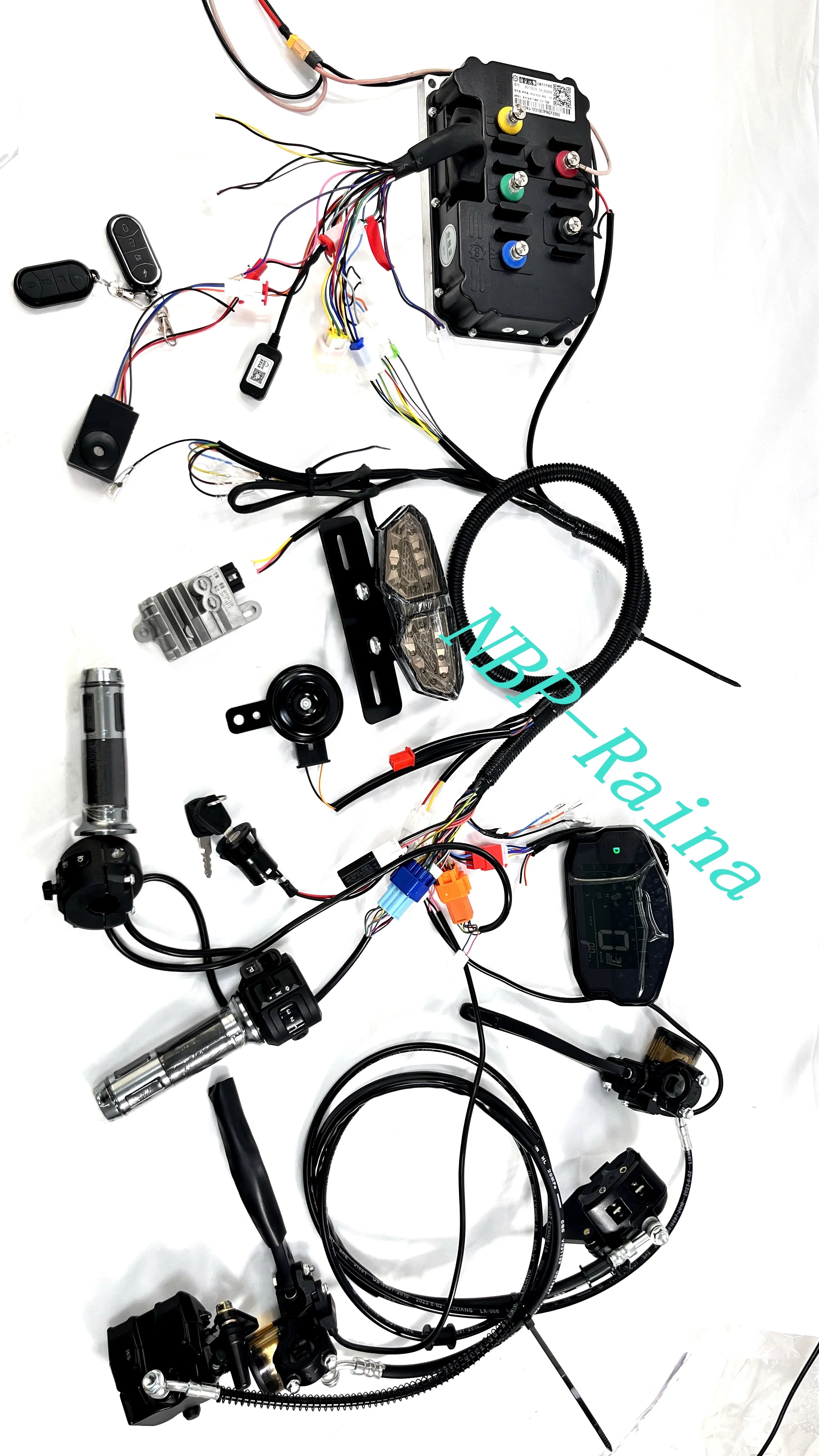 QS273 Motor V4 40H 3.5T 5T 150mm 72V/96V 8000w Ebike Kit