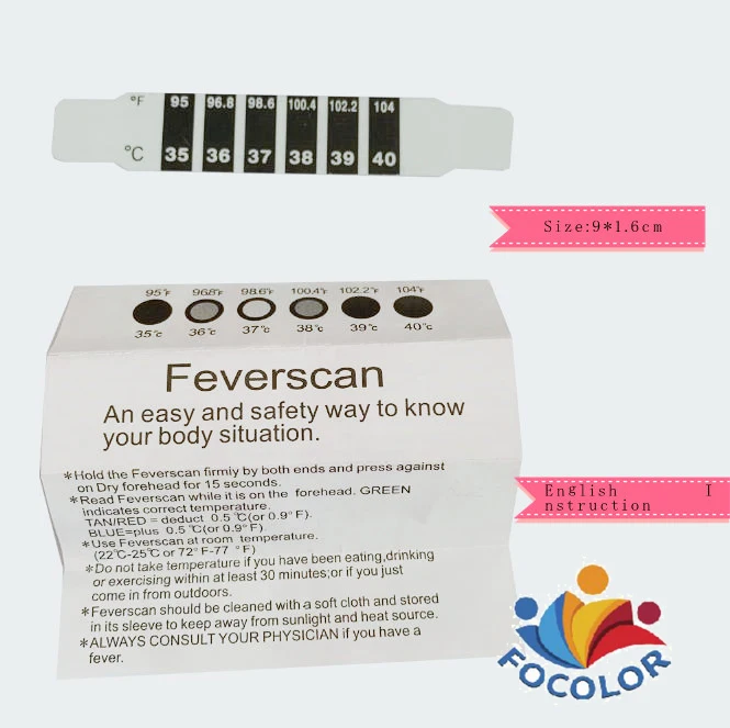 Customize Promotional Gifts Liquid Crystal Cartoon Forehead Thermometer ...