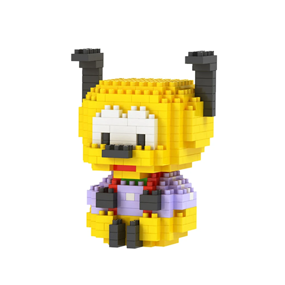 Sanrioes Cartoon Kuromi Nano Blocks Creation DIY Gifts Micro Building ...
