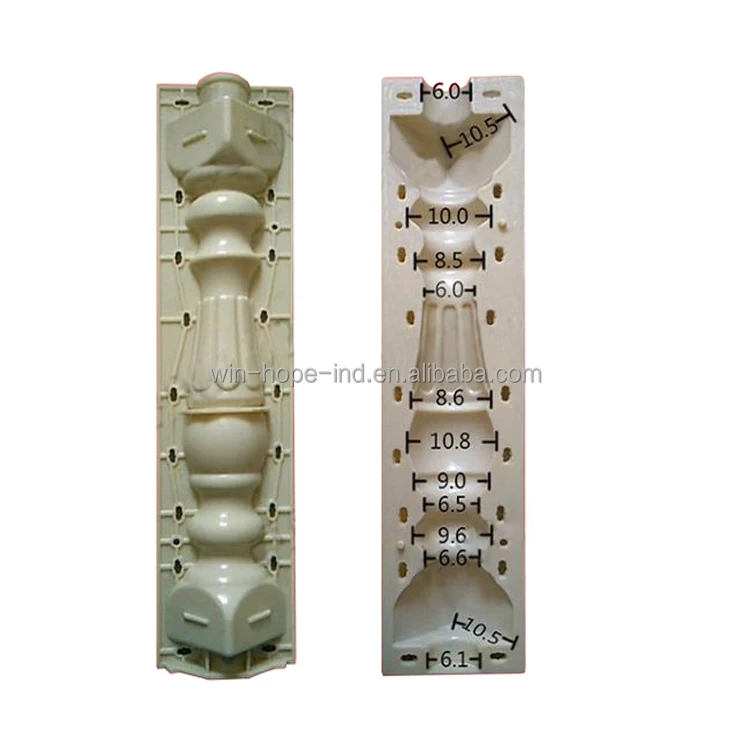 High Precision Concrete Baluster Mold - Durable & Versatile