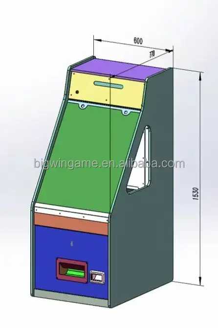 USA Mini Arcade Coin Pusher Kit Deluxe Pushin' Prizes Coin Pusher ...