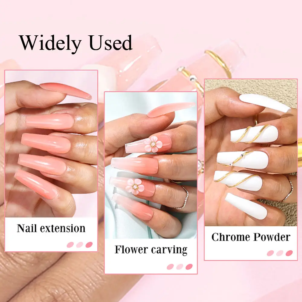 2024 Peach Fuzz 15g Uv Soft Gel Builder Construction Poly Gel ...