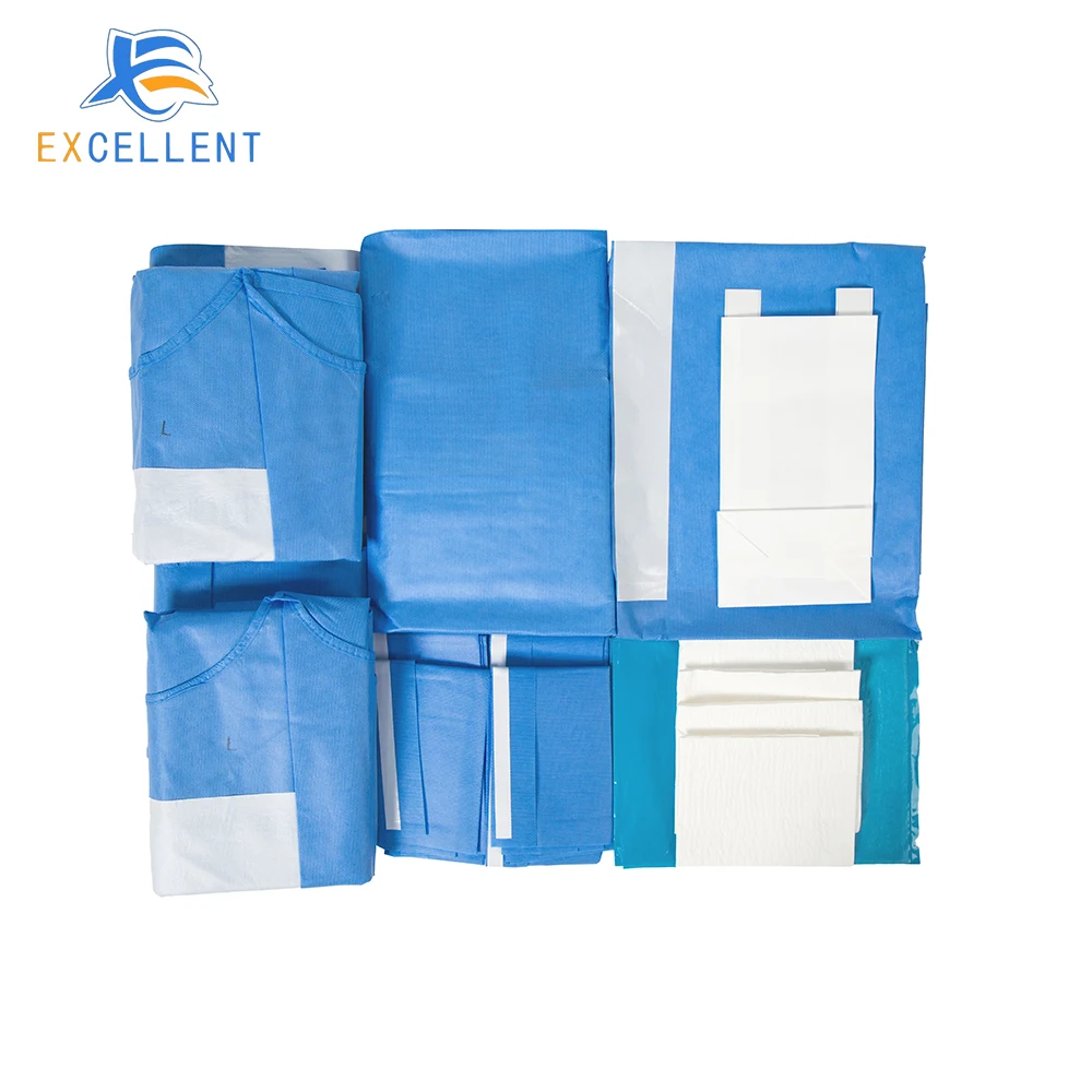 Ce Iso Surgical Drape Disposable Customized Drape Pack Approved Single ...