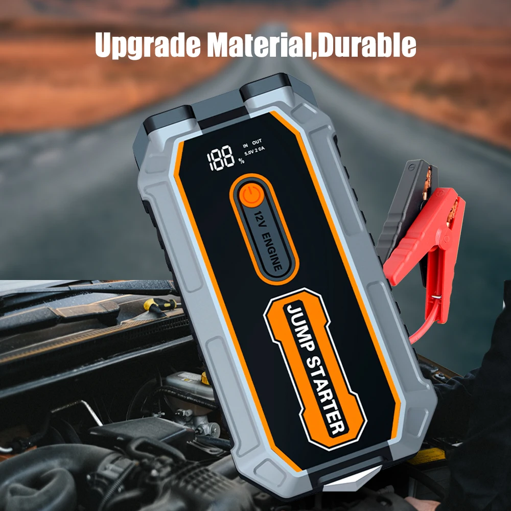 Household Halo Bolt Portable Car Jump Starter 12vdc Emergency Battery ...