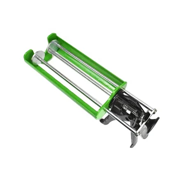 400ml Heavy Duty Double Cartridge Metal Caulking Gun Dual Component Applicator Panel Bond Gun ...