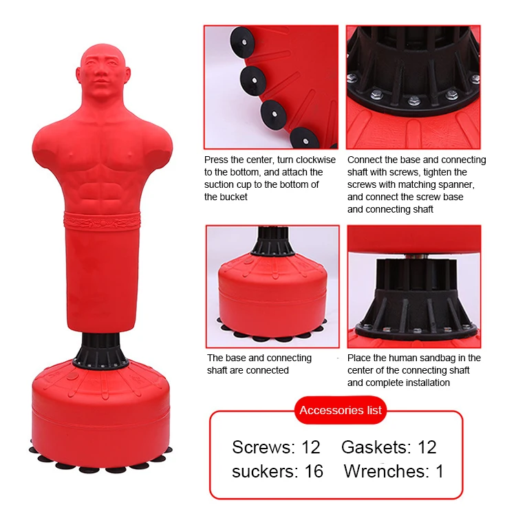 Human Shaped Punching Bag - Ideal for Boxing & Bodybuilding