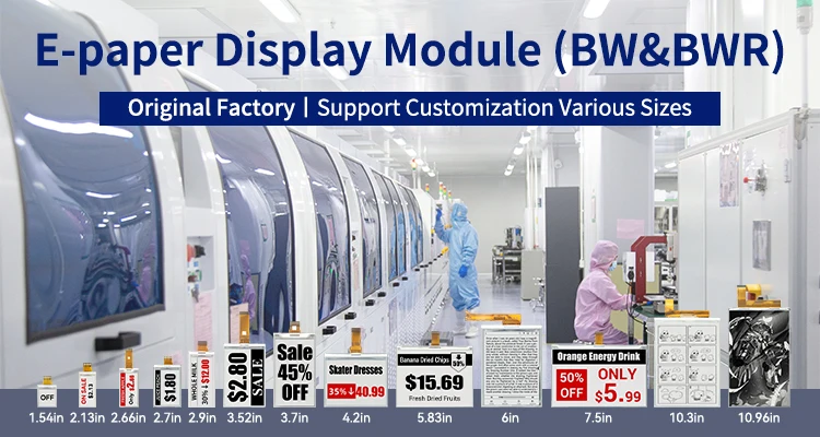 High Resolution E-Paper Display SPI Interface - Cheap Price
