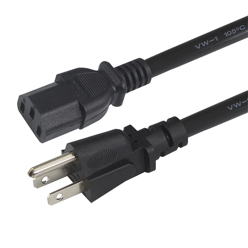 American Standard 3-Pin Power Cord 220V 15A 13A ABS Plastic IEC ...