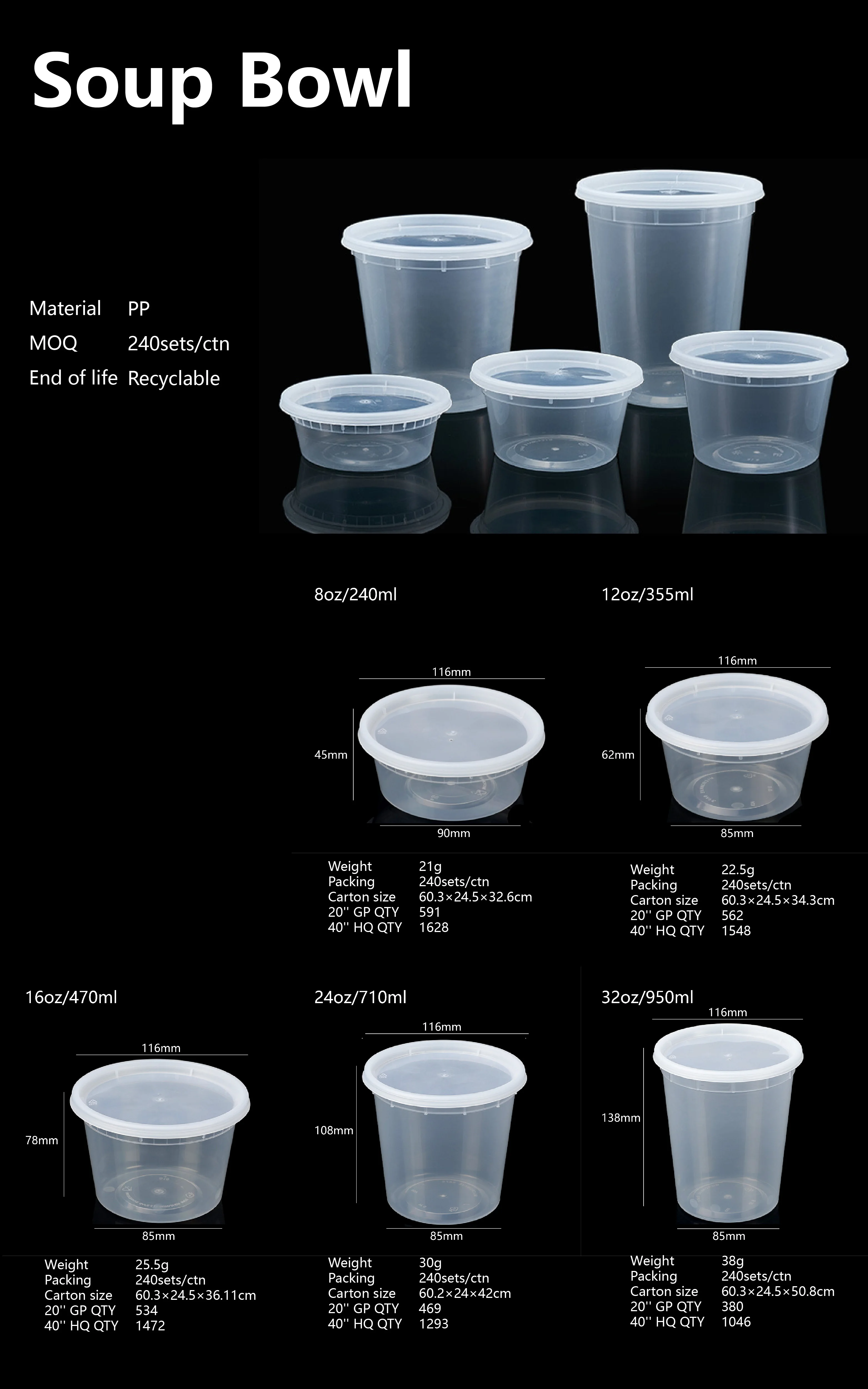 Wholesale Food Storage Containers - Bpa-Free & Leakproof