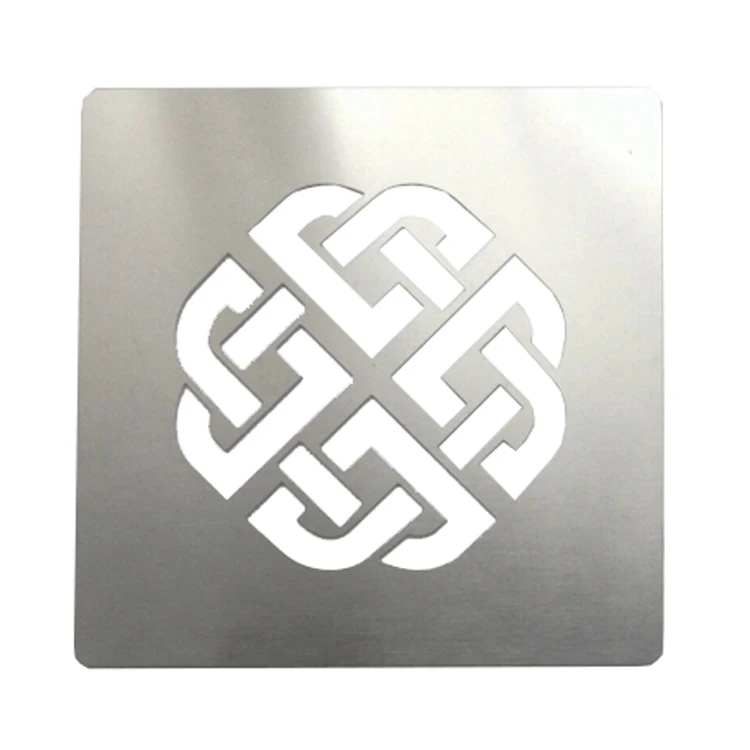 Custom Diy Metal Art Drawing Template High Quality Brushed Stainless ...