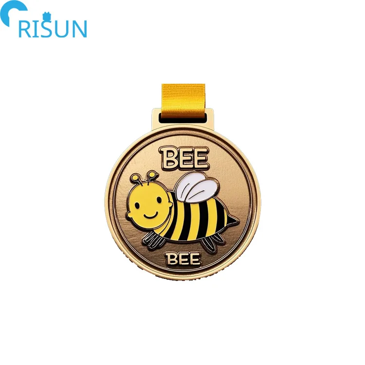 Wholesale Metal Custom Spelling Bee Medals 1st 2nd, 3rd Place Medal ...