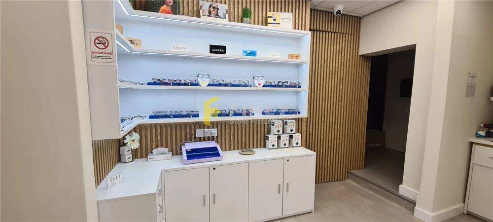 Optical Shop Interior Design - Elegant Display Solutions