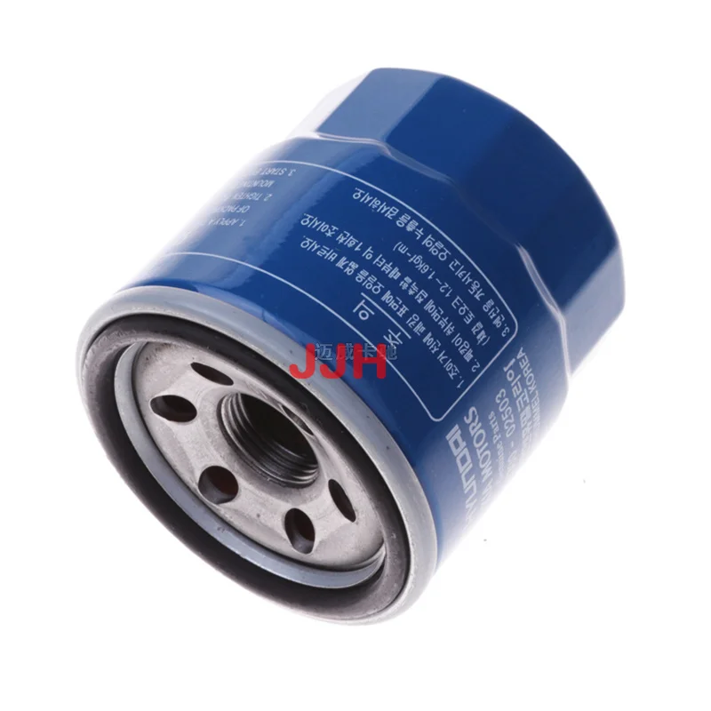 Metal Material Auto Car Engine Oil Filter Oem 26300-02503 For Korean ...