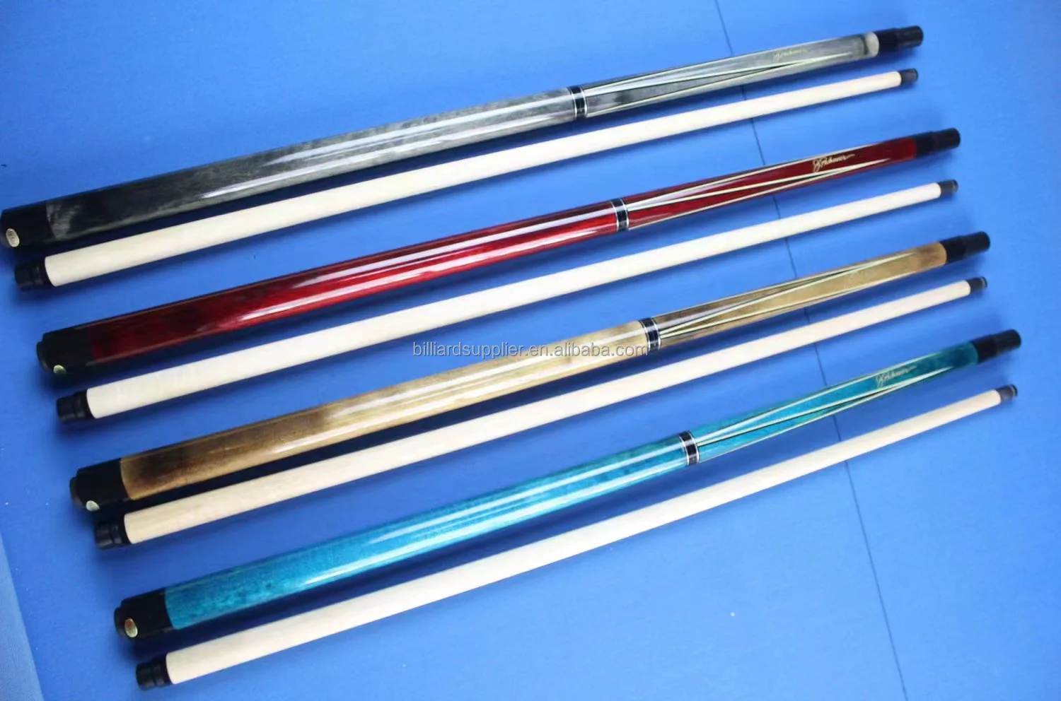 High Quality Maple Wood Break Jump Cue for 3 Pcs Billiard Pool Cue ...