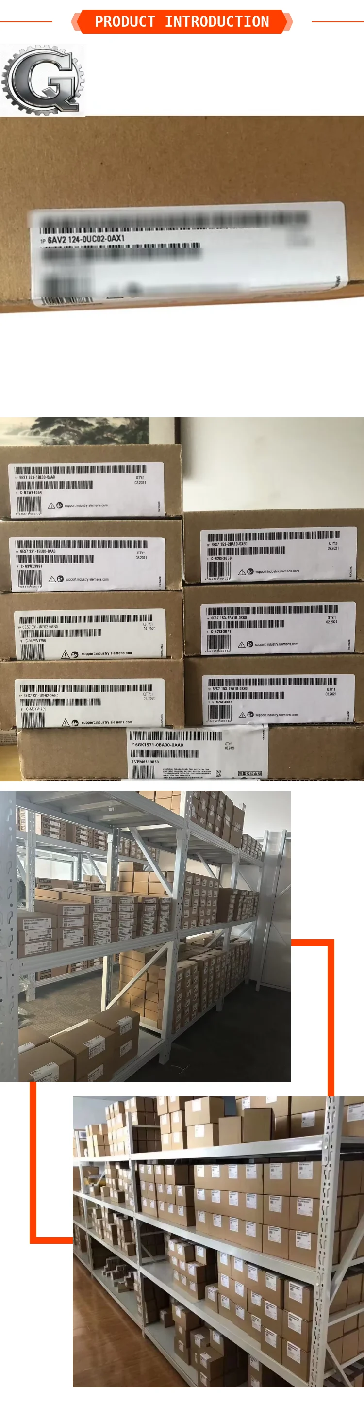 For S-iemens QG SIMATIC HMI TP1900 Comfort HMI Panel 6AV2124-0UC02-0AX1 ...