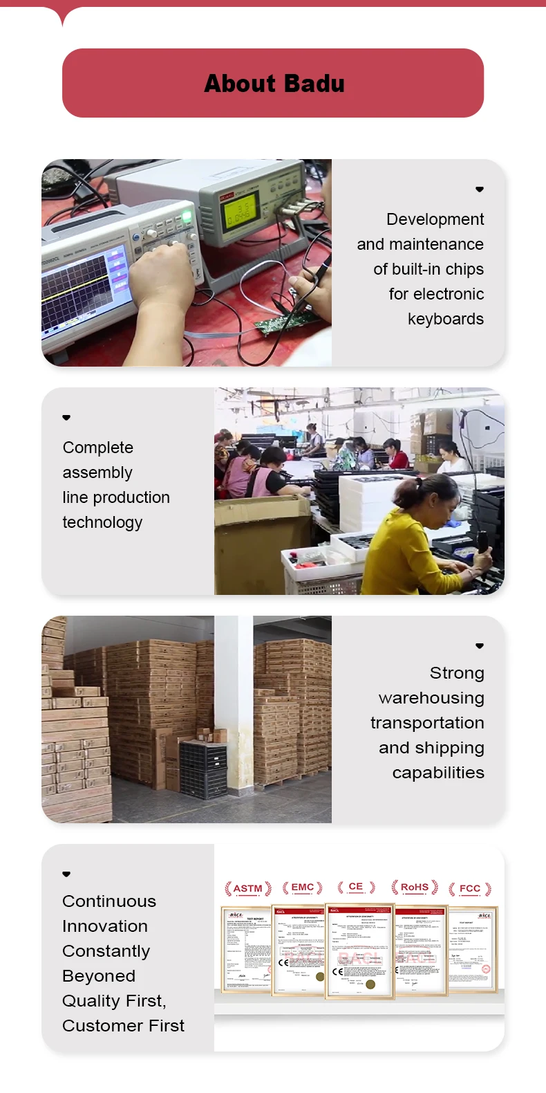 BD Music 61-Key Electronic Piano - Professional Quality